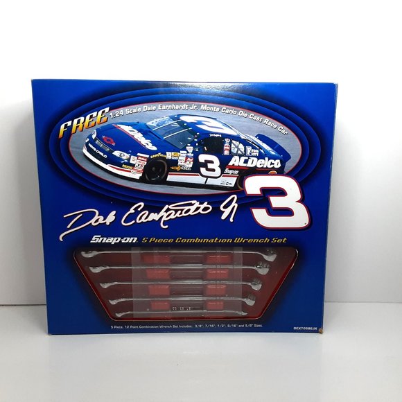 Snap On | Other | Snapon Dale Earnhardt Jr 5piece Combo Wrench Set With ...